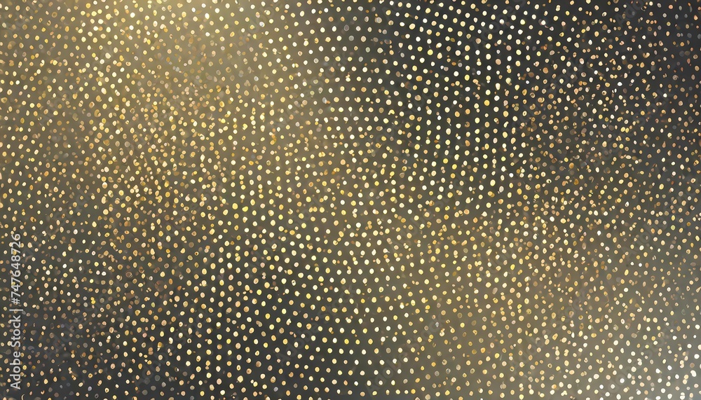 Pattern composed of dots, give a sense of gradient and depth due to the ...