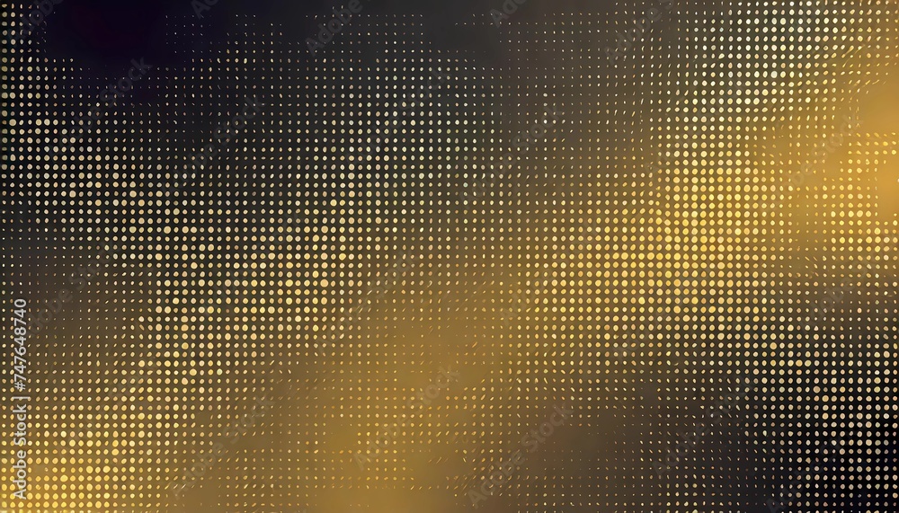 Pattern composed of dots, give a sense of gradient and depth due to the ...