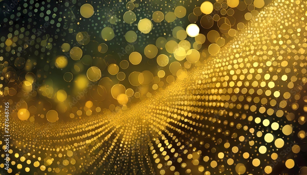 Pattern composed of dots, give a sense of gradient and depth due to the ...