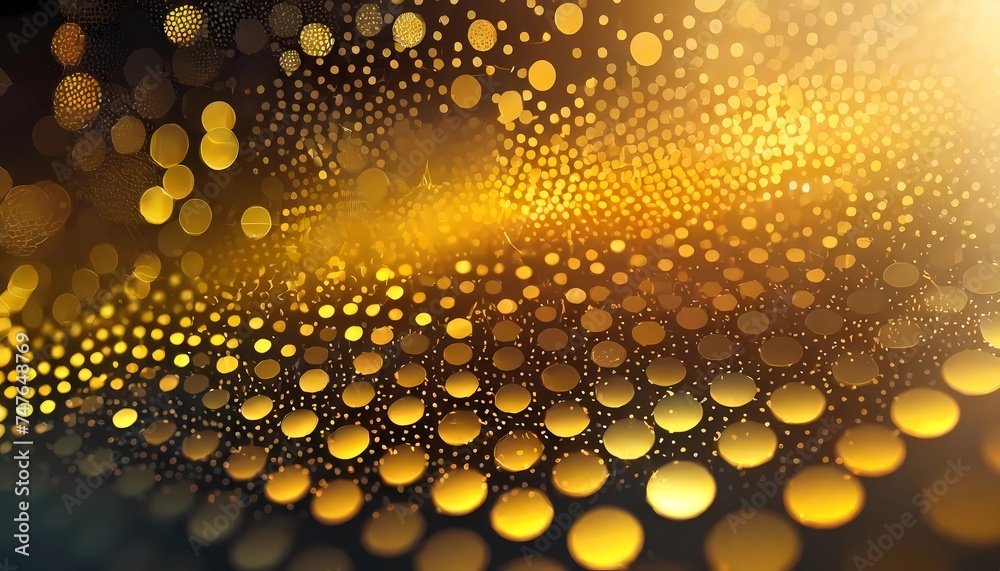 Pattern composed of dots, give a sense of gradient and depth due to the ...