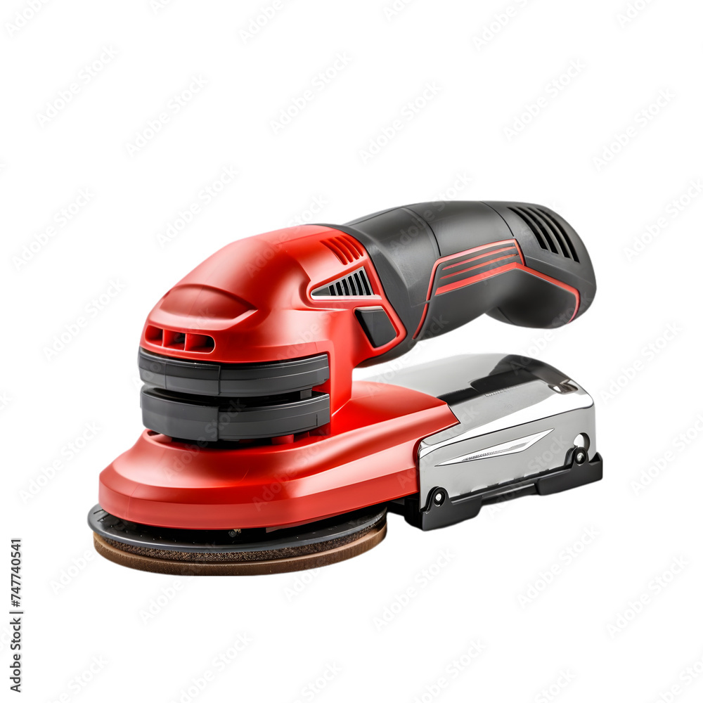 electric sander isolated on transparent background png file Stock Photo ...