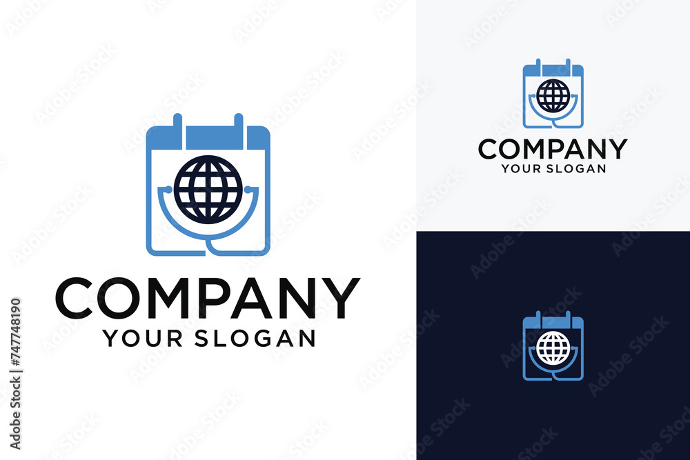 international global Medical Health Doctor Calendar Time Schedule logo ...