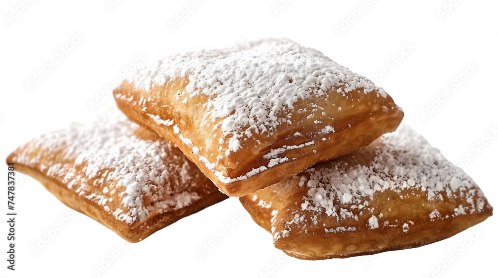 Delectable Beignets on transparent background, Transparent PNG Format ...