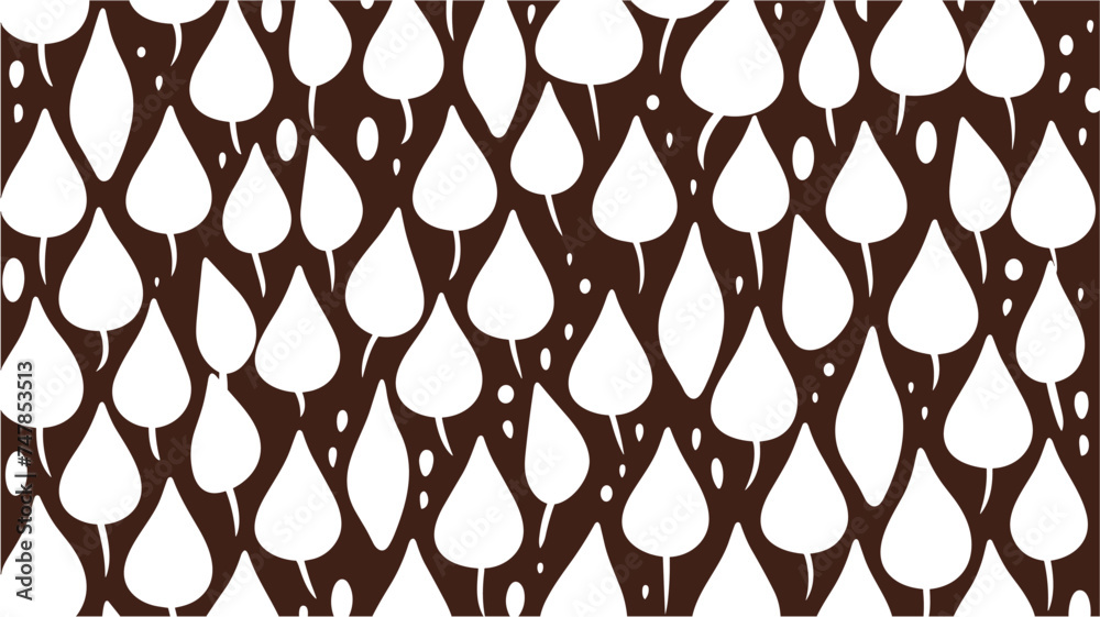 Fruit endless background. Seamless pattern. Drop Pattern Repeat. Vector ...