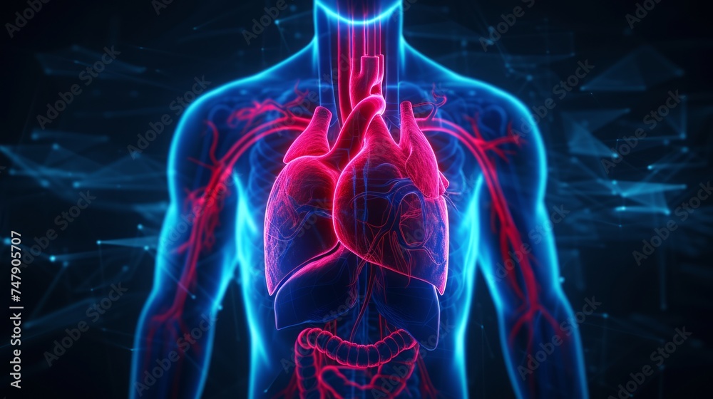 Cardiovascular system. consists of the heart, arteries, veins, and ...