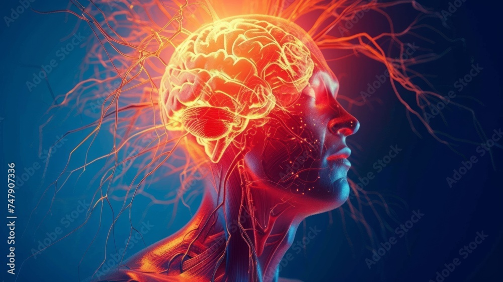 A stroke or a brain attack. occurs when something blocks blood supply ...