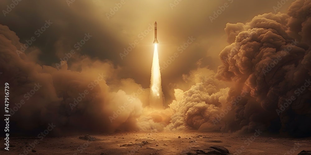 Mars base engaging enemies with ant. Concept Space Exploration ...