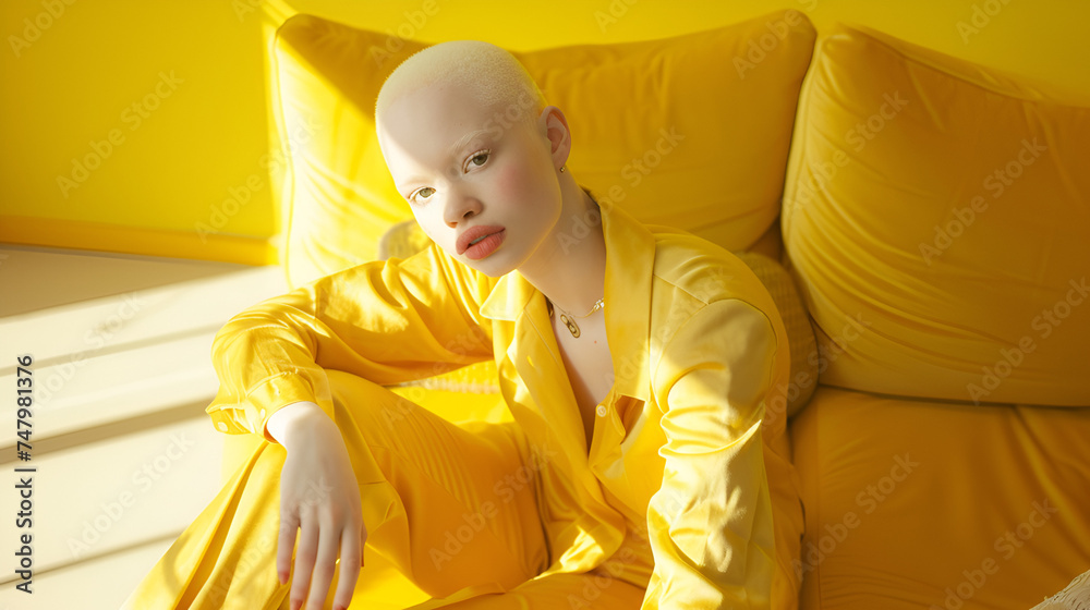 International Albinism Awareness Day, albino awareness day, portrait of ...