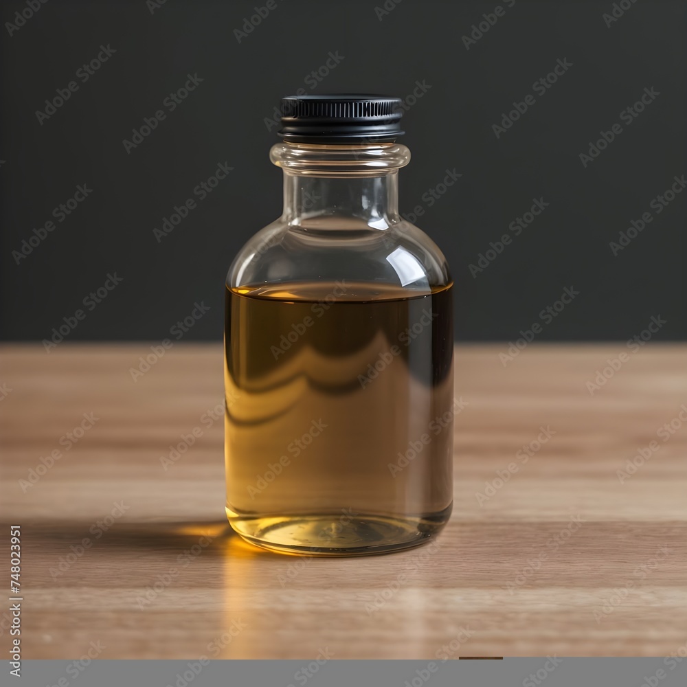 Empty Liquid Potion Bottle Glass Cough Syrup Bottle Oral Liquid ...