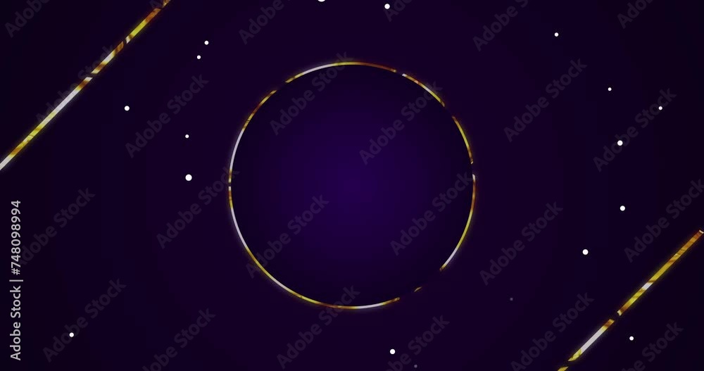 4K Luxury Oscar awards ceremony hosting title screen background ...