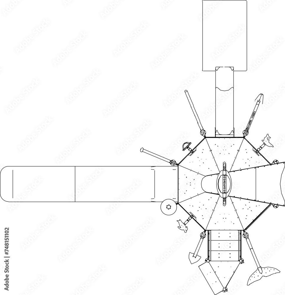 Vector sketch illustration of children's playground design for a ...