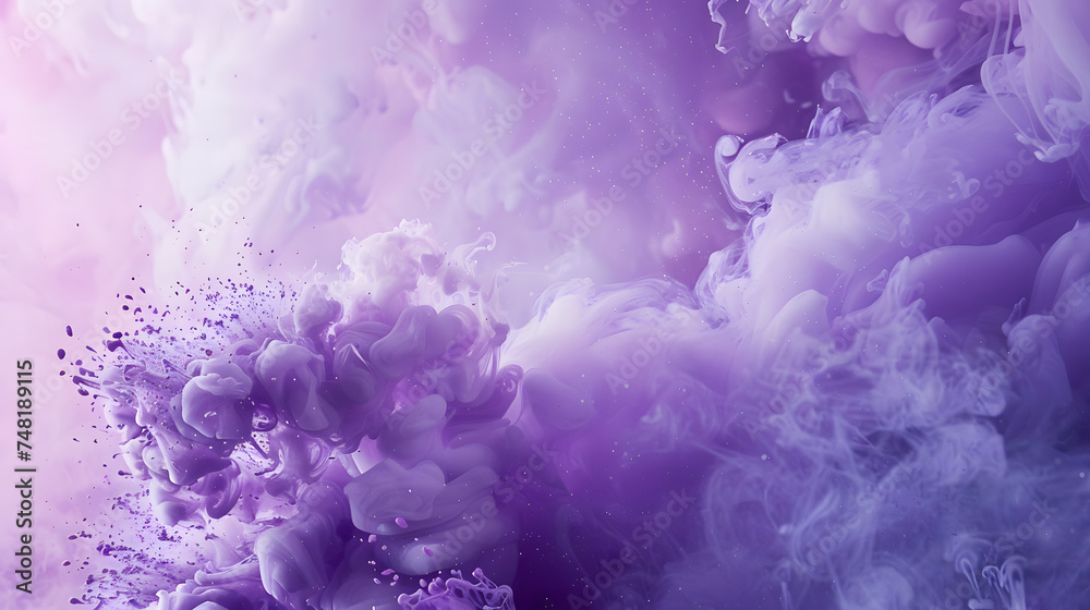 lavender paint explosion, abstract background, vibrant paint explosion ...