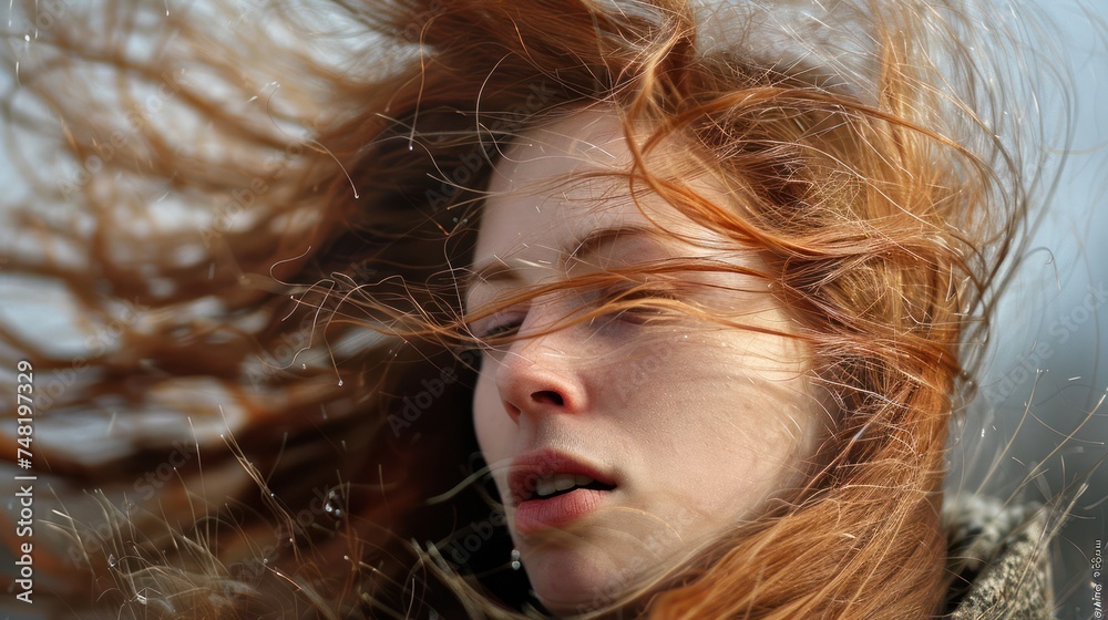 Hair Disaster: Windy Blooper Caught on Camera - Funny Mishap with ...