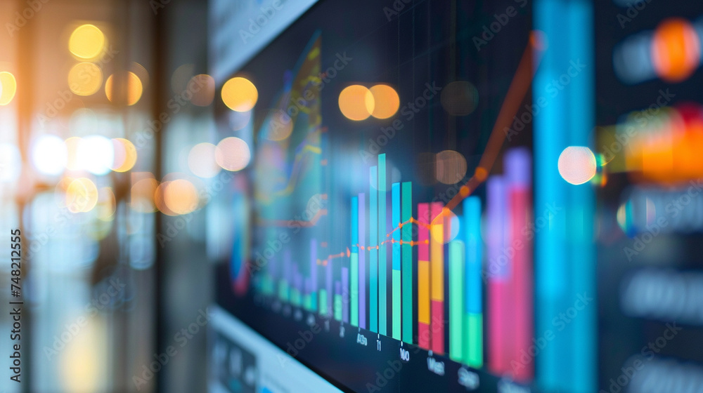 An analytics dashboard showing the demographic breakdown of social ...