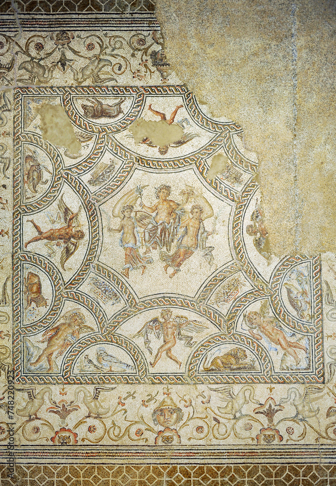 Mosaicos romanos del Museo Histórico Municipal de Écija, provincia de ...