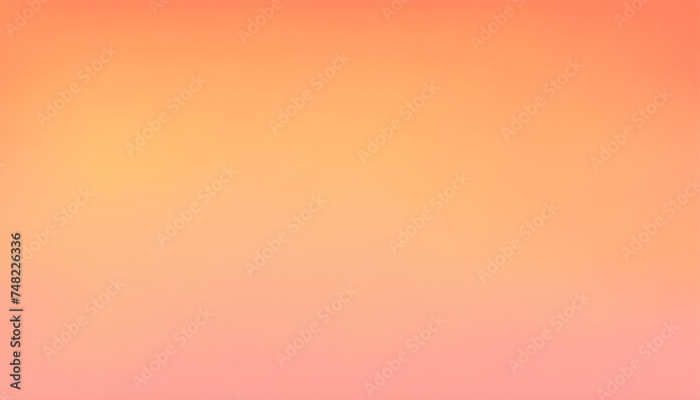 salmon and light yellow tones gradient background design, grainy plain textured, blurred ...