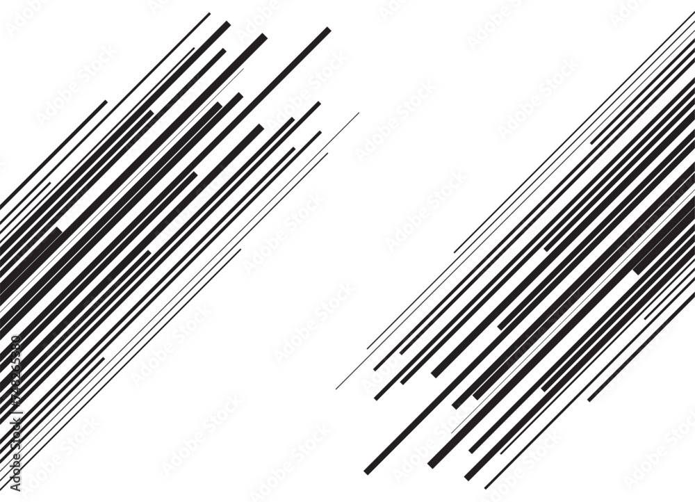 Strict daylight with black straight lines on a white aphid. Smooth ...