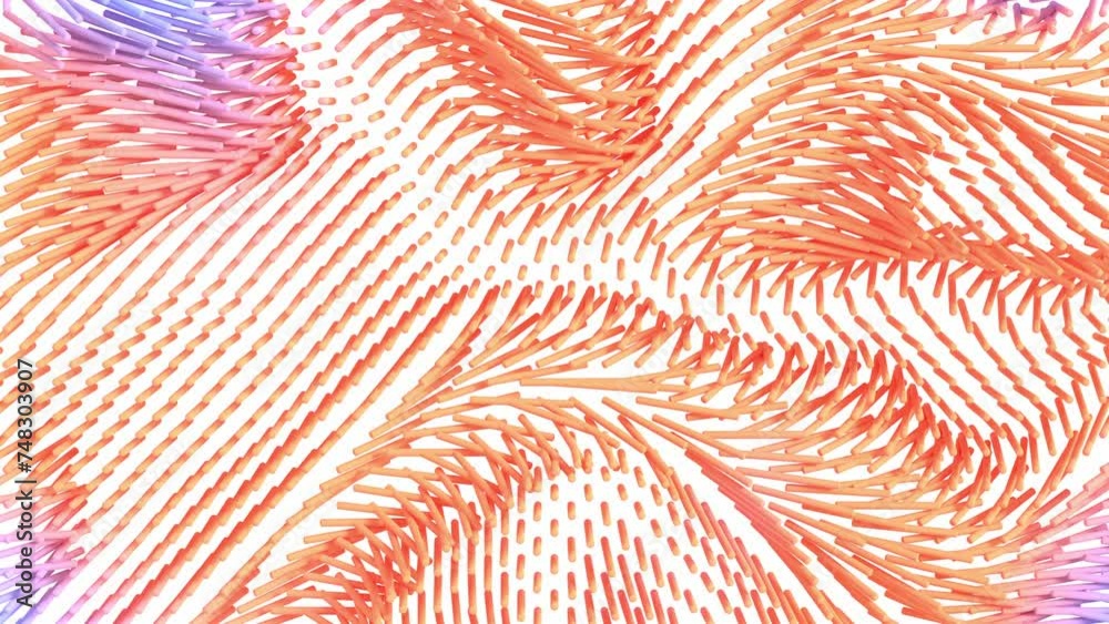 organic dynamics physics 3d animation, can be used to represent a ...