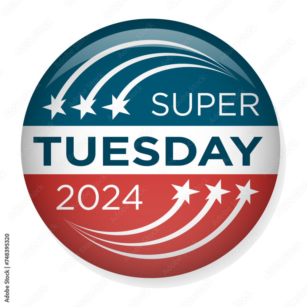 2024 Super Tuesday Banner - Vote, Government, and Patriotic Symbolism ...