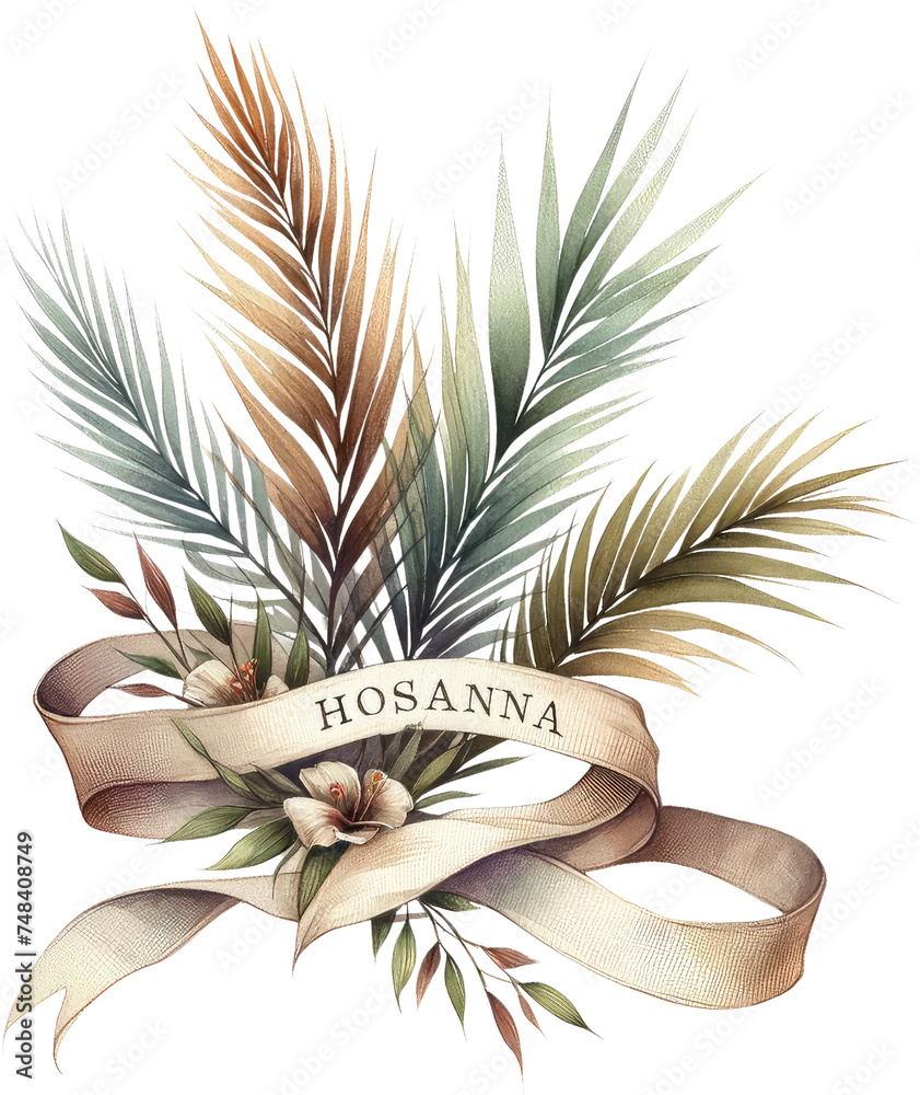 Watercolor Christian Easter Clipart. Christian Faith and Resurrection ...