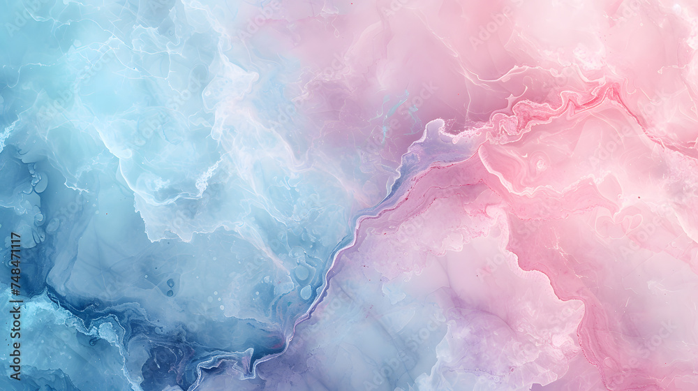 marble background with a soft and dreamy pastel color palette ...