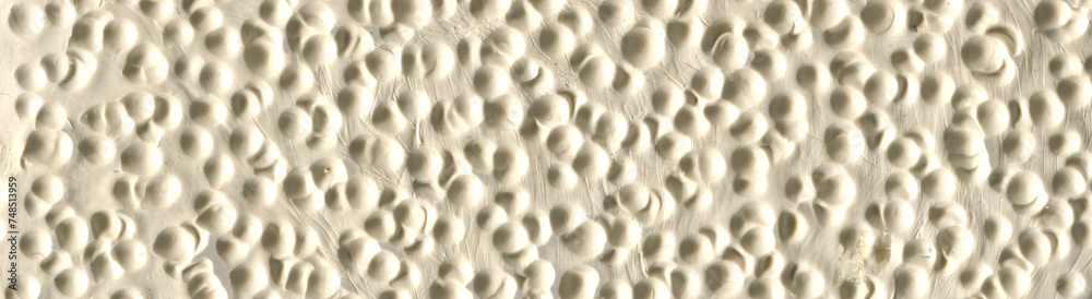 White plasticine texture. Champagne coloured playdough textured ...