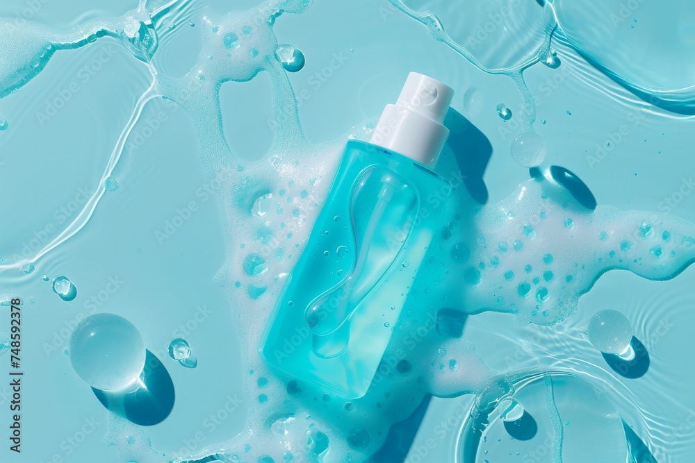 Facial dermatology skin care cream. Skincare treatment products: olea ...