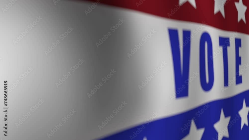 United States Presidential Election Day Vote Background Animation ...