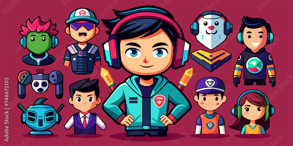 Diverse Gaming Avatars with Dynamic Elements, Personalized Avatars and ...