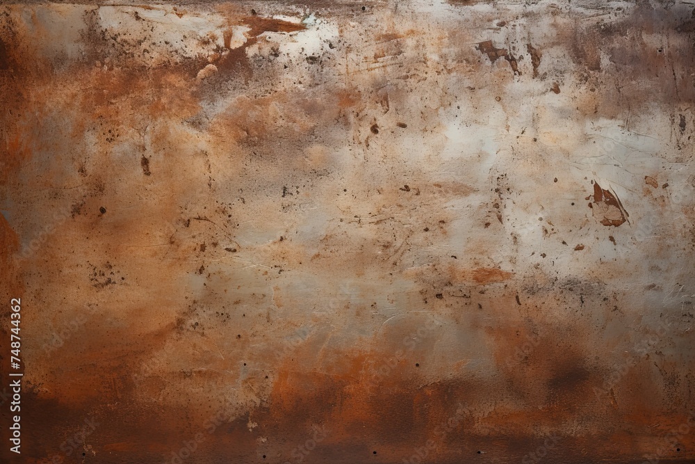 Polished vs Rough: An Abstract Old Metal Texture of Steel Panels with ...