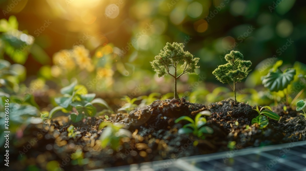 Carbon Offset Crypto Projects: Visuals depicting cryptocurrency ...