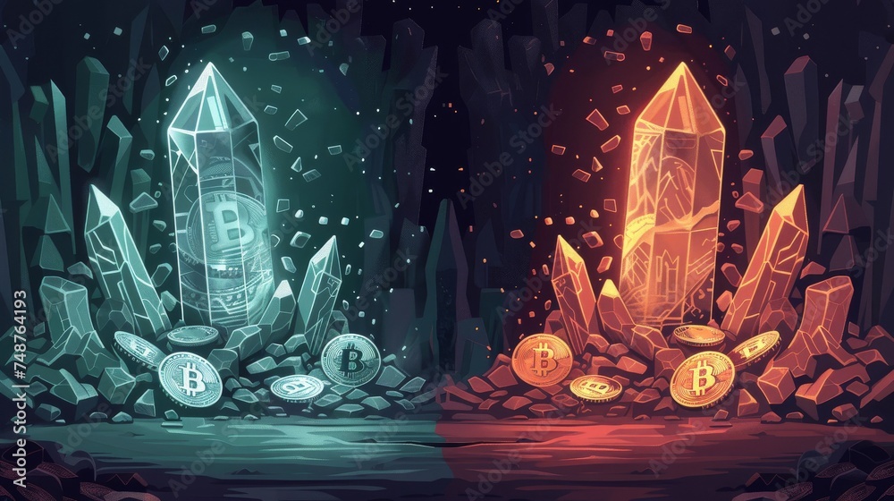 Crypto vs. Traditional Currency: A visual comparison of crypto and ...