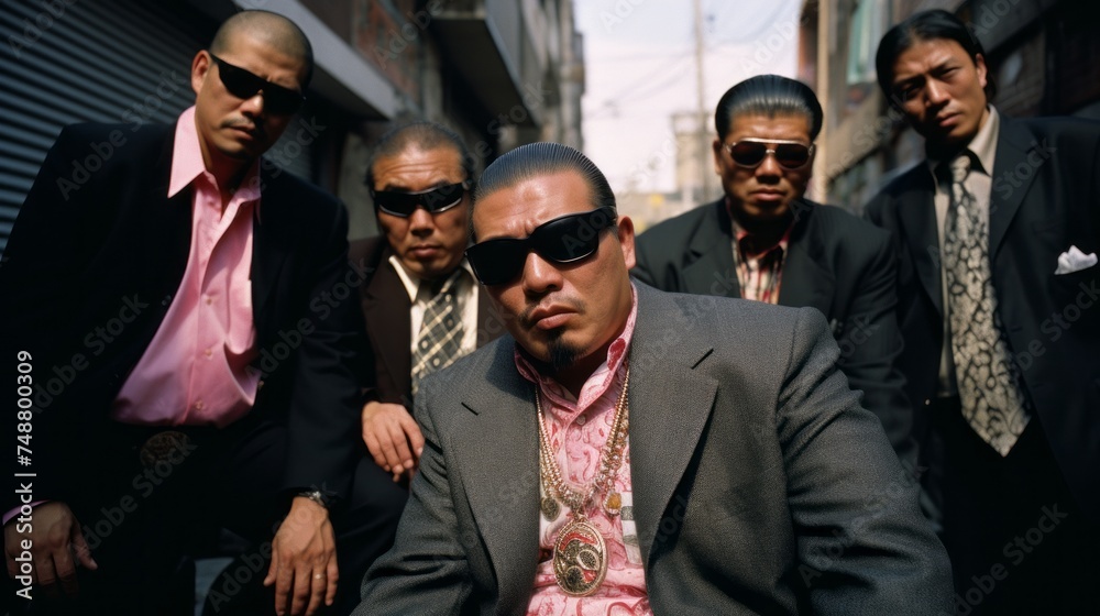 Tokyo vice. Cinematic Japanese mafia. Asian mafia boss. Criminals in ...