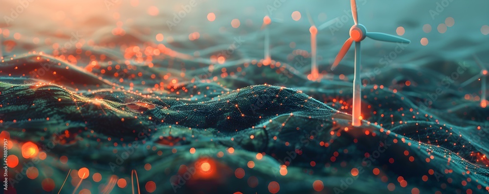 The perpetual cycle of energy sources in a detailed D landscape ...