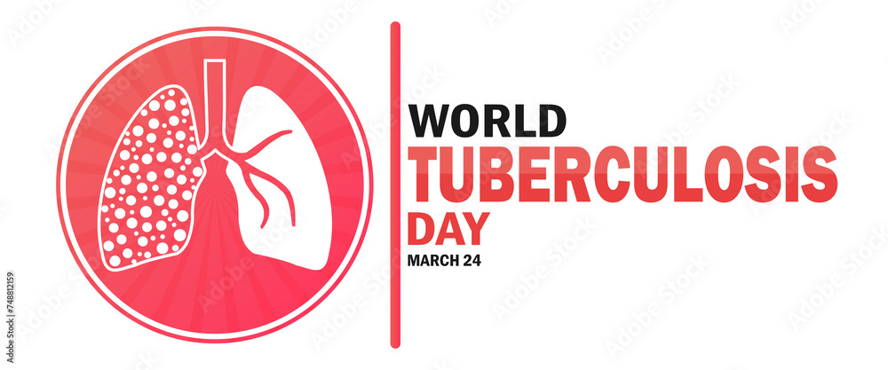 World Tuberculosis Day wallpaper with typography. March 24. World ...