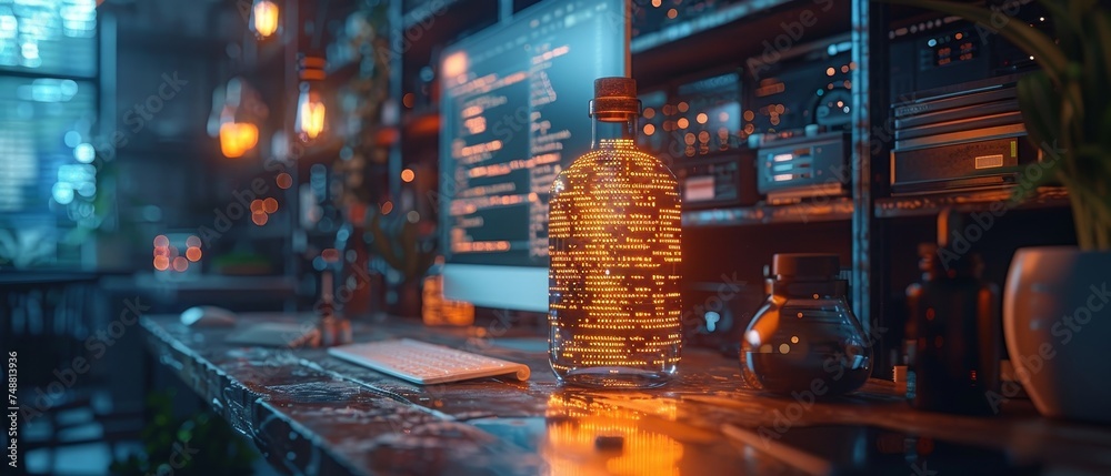 Code for API Program in Development environment on screen PC ...