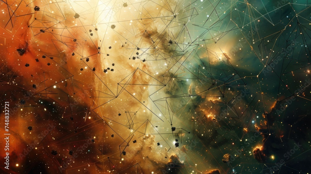 collective intelligence taking flight in space, spacecraft, powered by ...