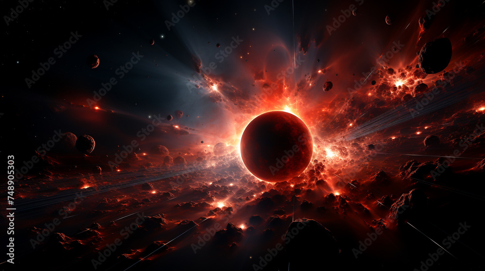 3D cosmic showcase Kuiper Belts icy bodies Oort Clouds distant comets ...