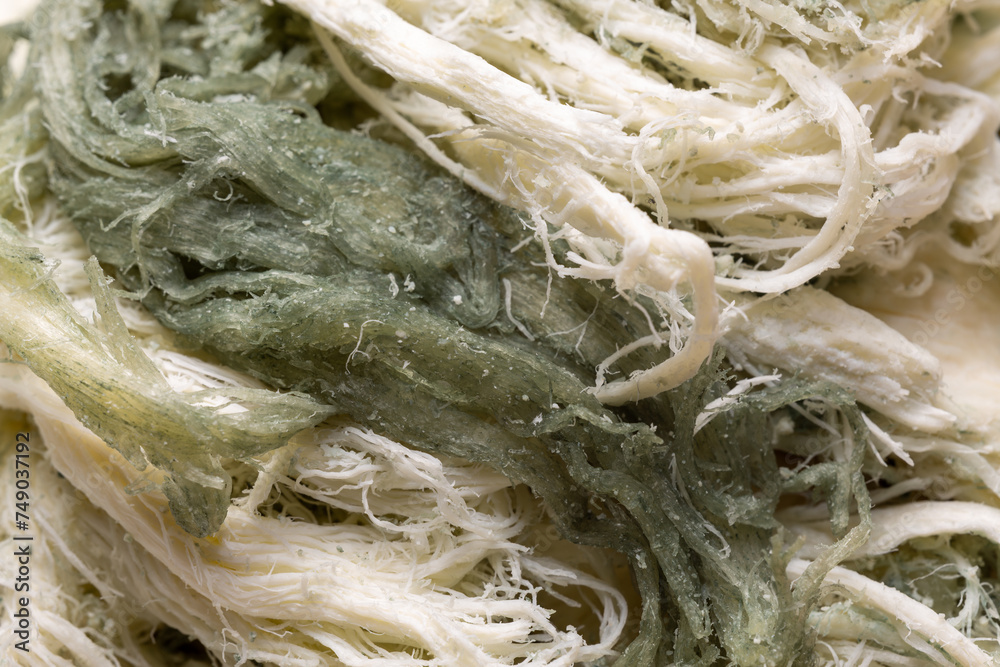 Erzurum (Civil) moldy cheese close-up. Traditional delicious organic ...