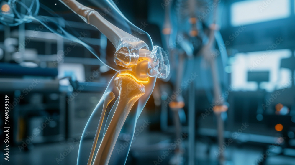 An AR projection highlighting the proper angle and positioning for a ...