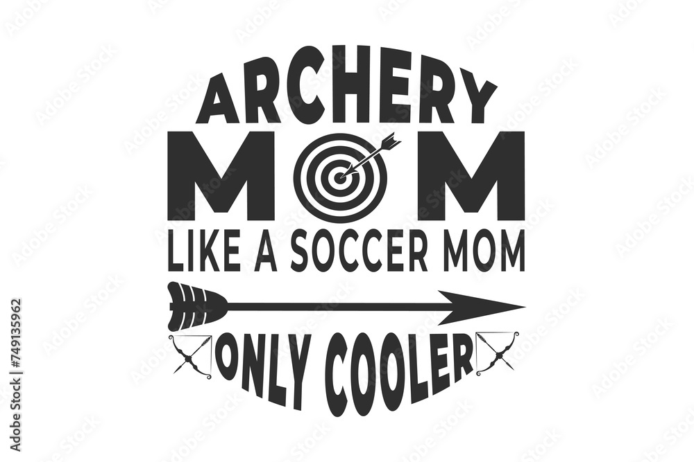 Archer Typography and Logo Design, Modern Archery Logo Elements for ...