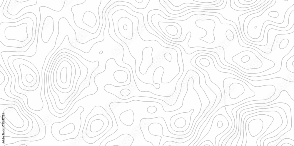 Abstract pattern with lines seamless pattern and topography map and ...