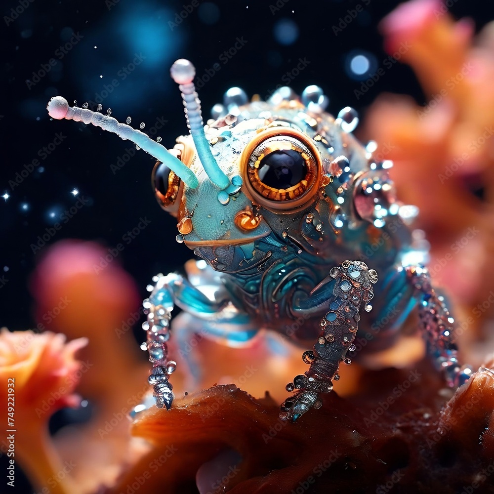 Capture scenes that depict imagined encounters between extraterrestrial ...