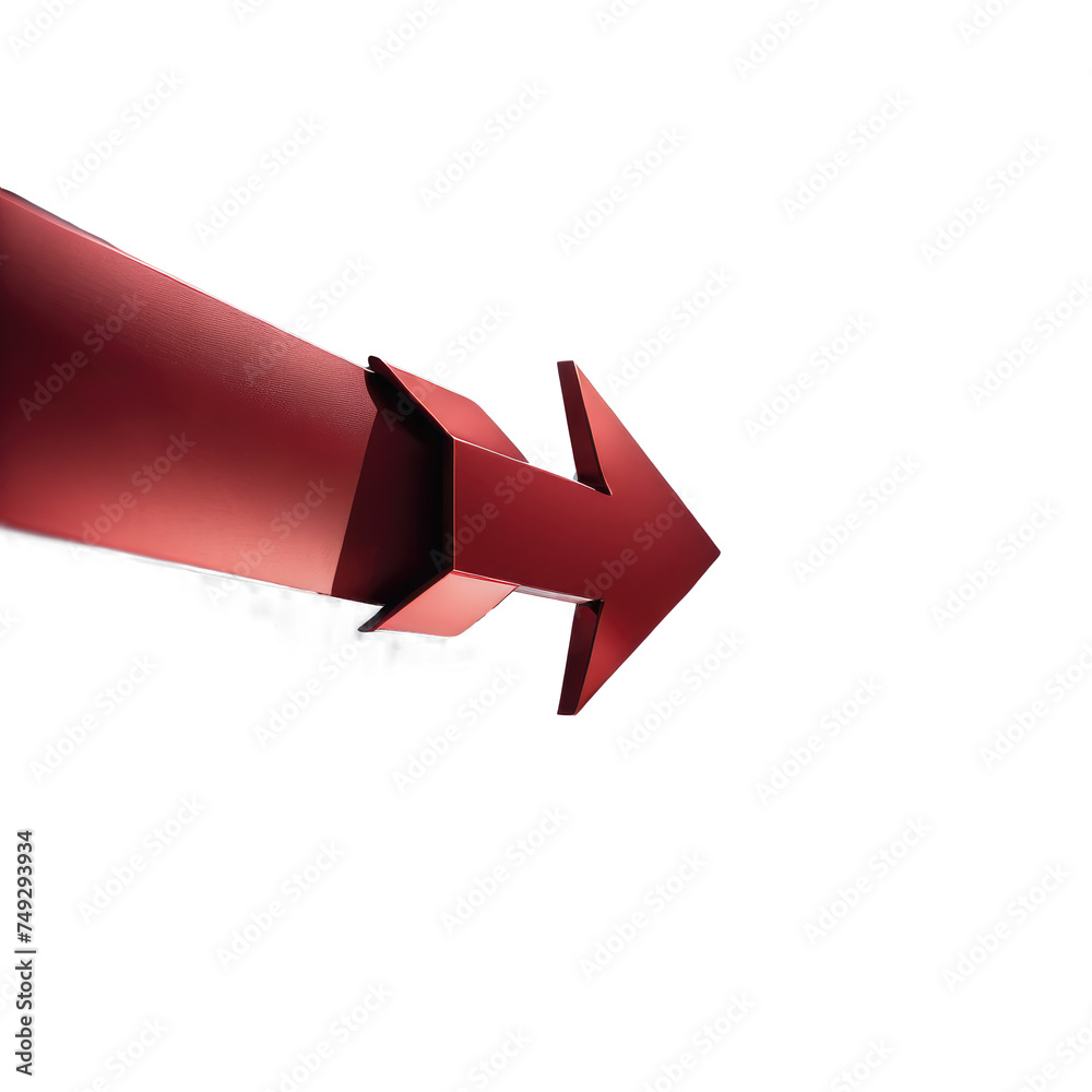 Red arrow isolated on white, Red arrow png, Red arrow transparent, red ...