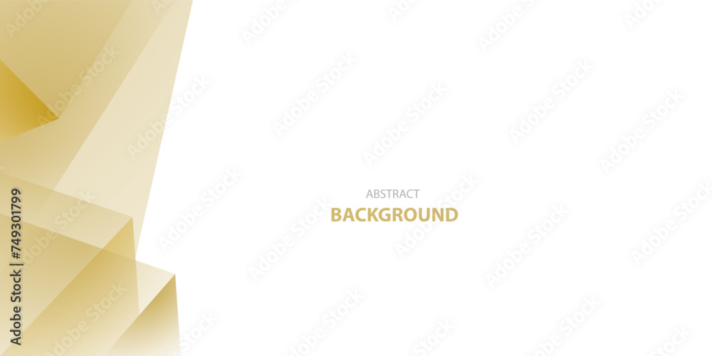 Brown vector shape modern background with white space for text and ...