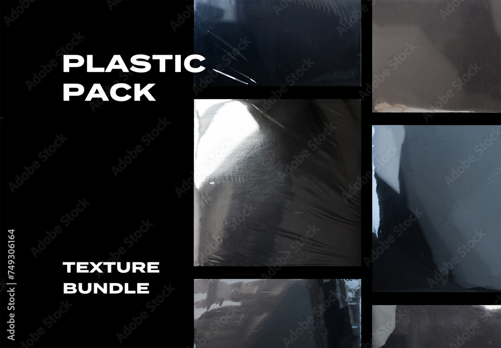 Plastic Transparent Overlay Texture Pack Bundle Effect Surface Stock ...