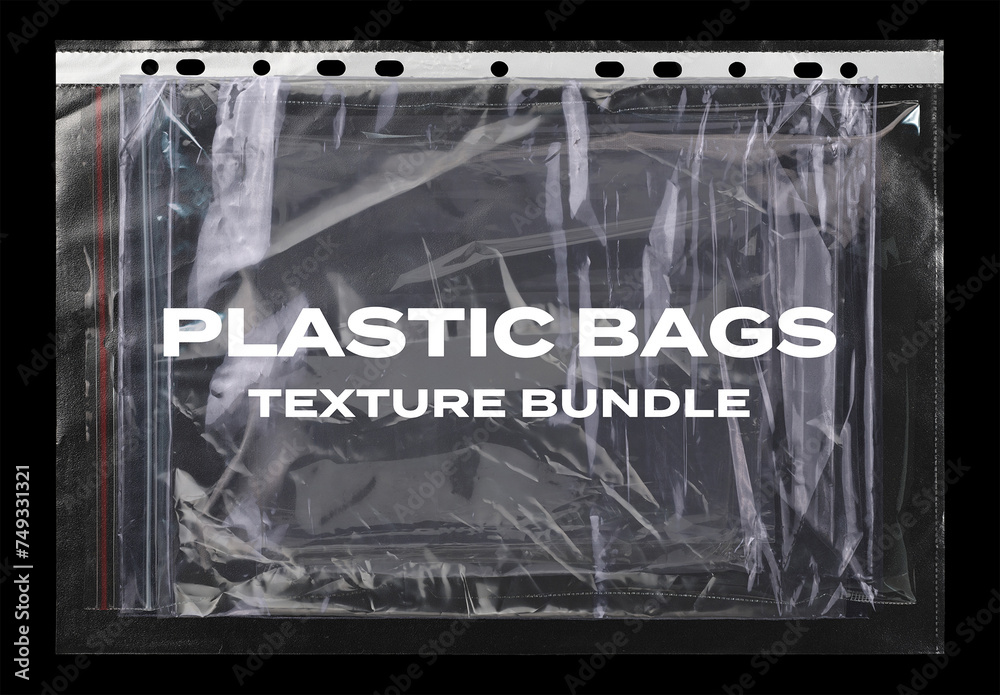 Plastic Pack Package Idenity Bag Branding Overlay Texture Pack Bundle ...