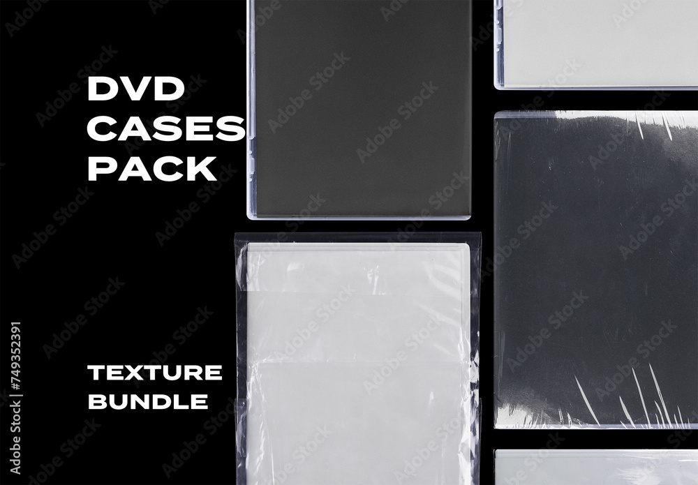 CD Disk Compact DVD Game Disc Case Music Overlay Texture Pack Bundle ...