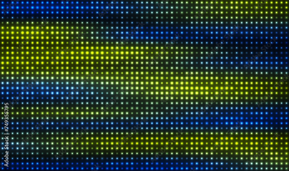 Vector Led screen. Television texture. Pixel background. Lcd monitor ...