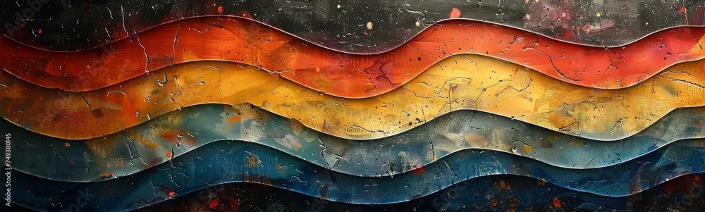 Banner, 70s retro music related background with the 70s written on it ...